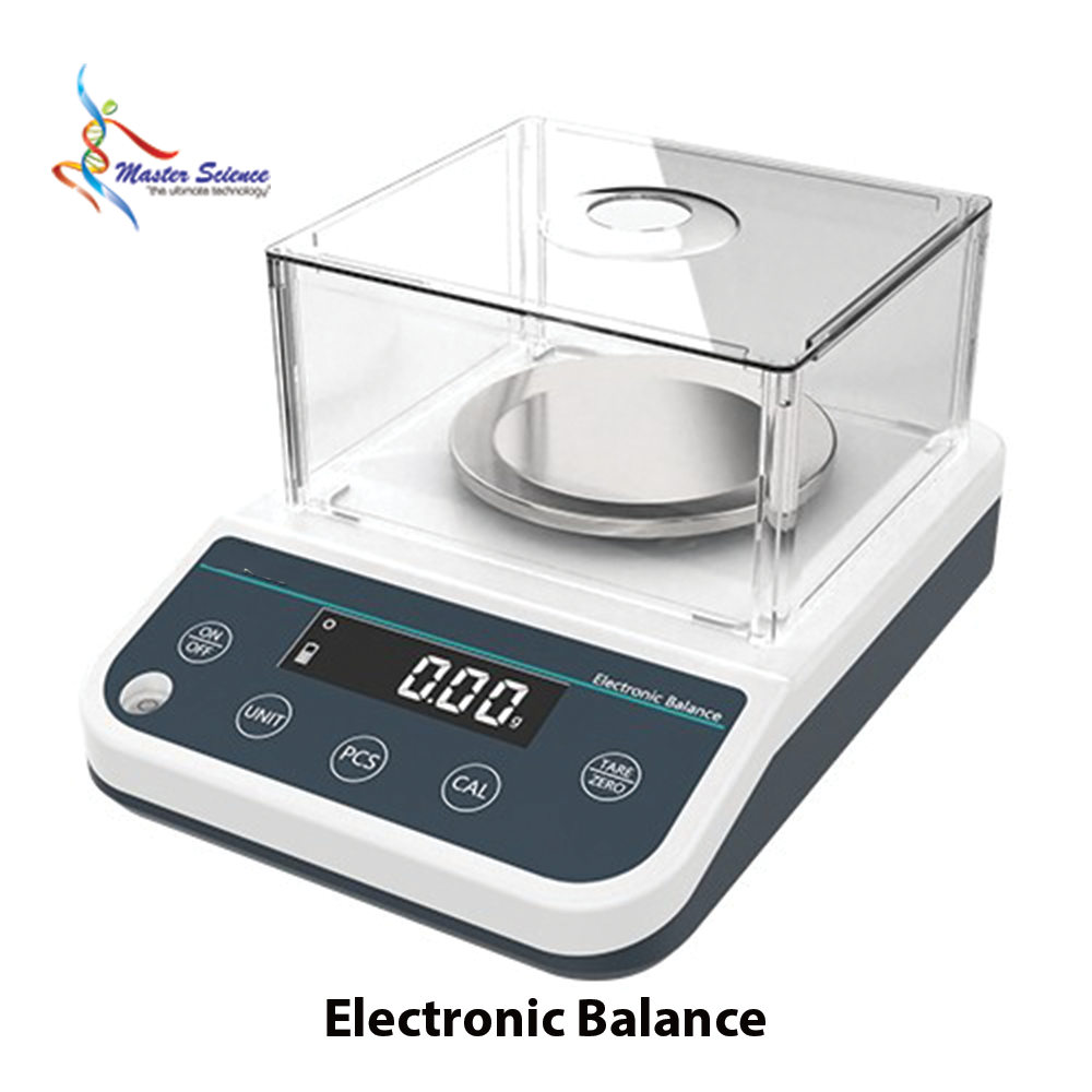 Electronic precision balance is built to last with a sturdy metal base ...